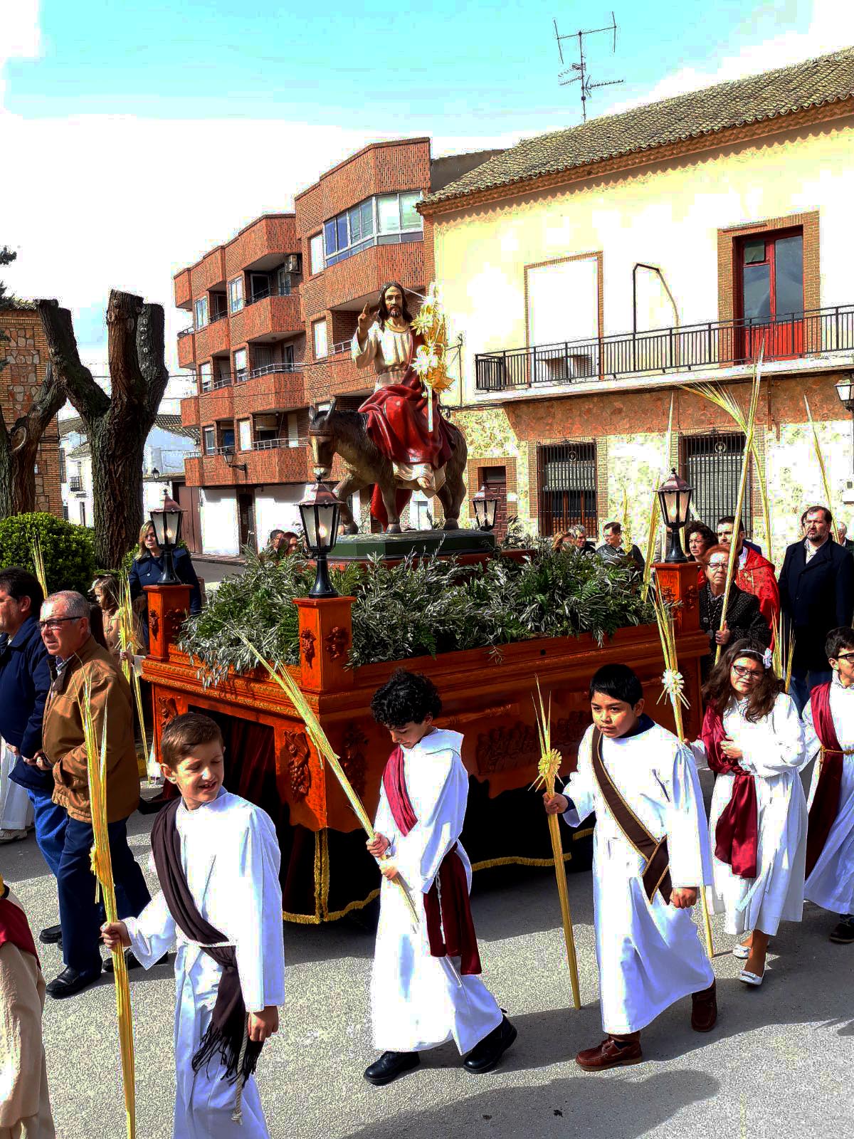 La Villa de Don Fadrique estrena el paso de "La Borriquilla" en este Domingo de Ramos